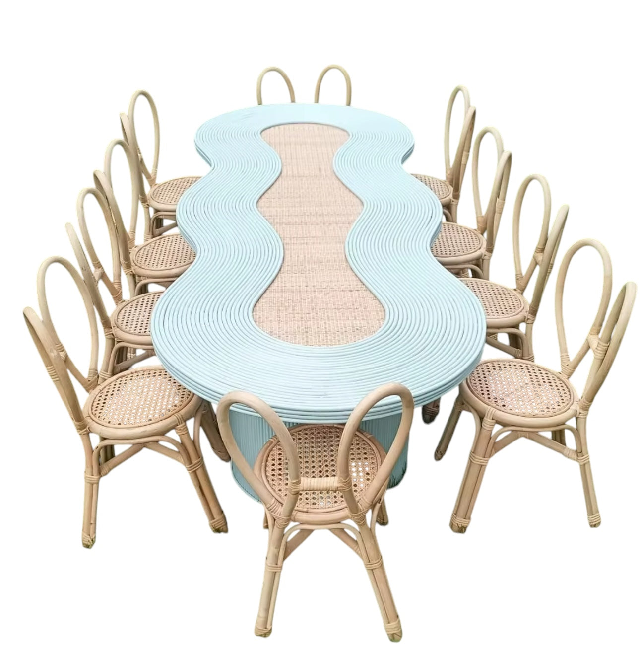 1)Aloha Wavy Table – Party On A Cloud